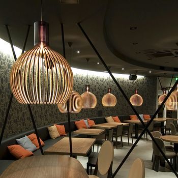 Timber Pendant Lighting - Timber Pendants - Ozlighting
