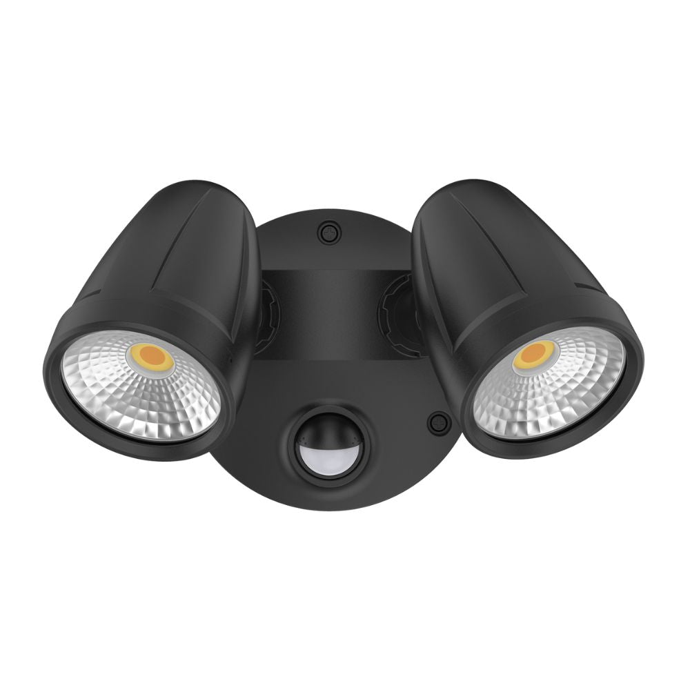 Domus MURO-MAX-32S - 32W LED High Output Tri-Colour Twin Head Exterior ...