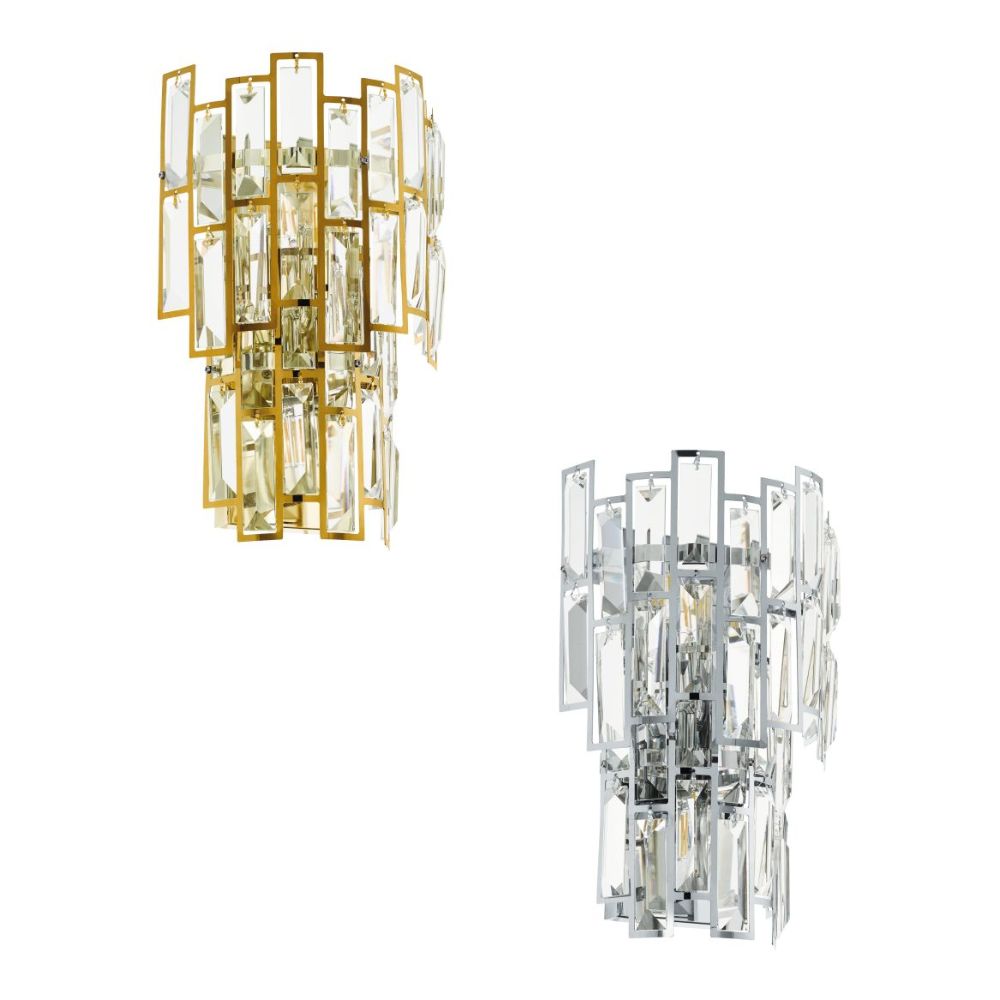 Eglo CALMEILLES - Crystal Wall Light – Ozlighting