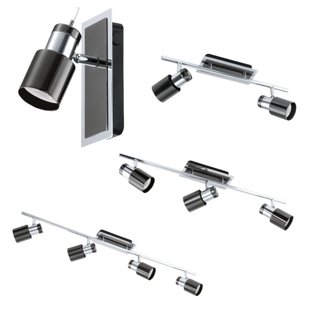 Eglo DAVIDA 1 - 5W Nickel Spot Light-EGL-200674-9008606125616 – Ozlighting