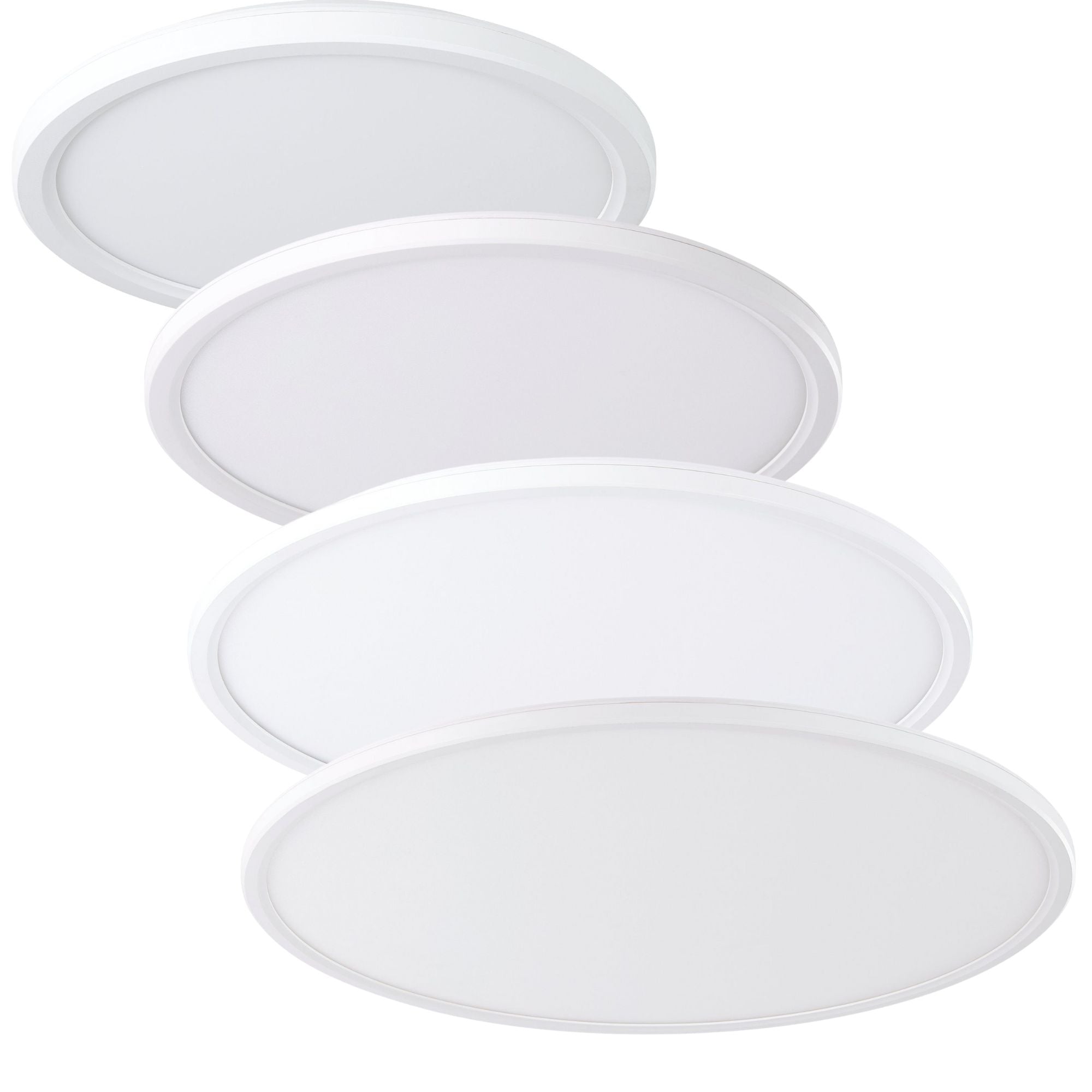 Eglo ROMEO - LED Oyster Ceiling Light | White – Ozlighting