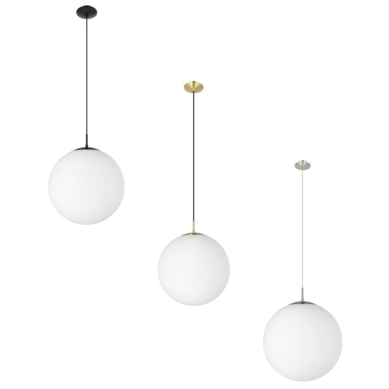 Eglo RONDO - 1 Light Glass Pendant-EGL-205242-9008606238934 – Ozlighting