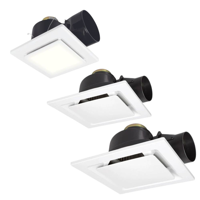 Fanco METRO - Square Ceiling Exhaust Fan-FCO-ECFCML44W-754523092171 ...