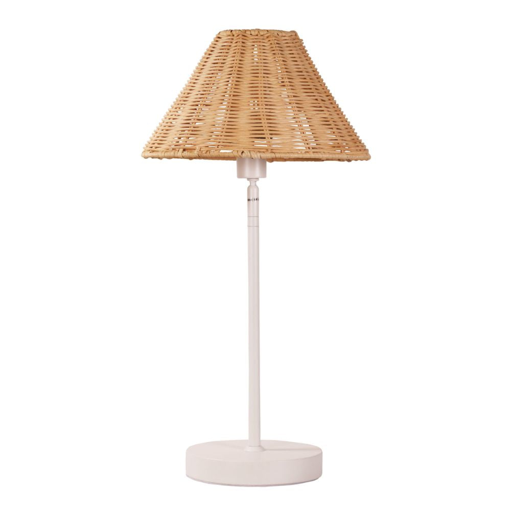 Oriel BELIZE - Metal Table Lamp-OL-SL98851WH-9324879224642 – Ozlighting