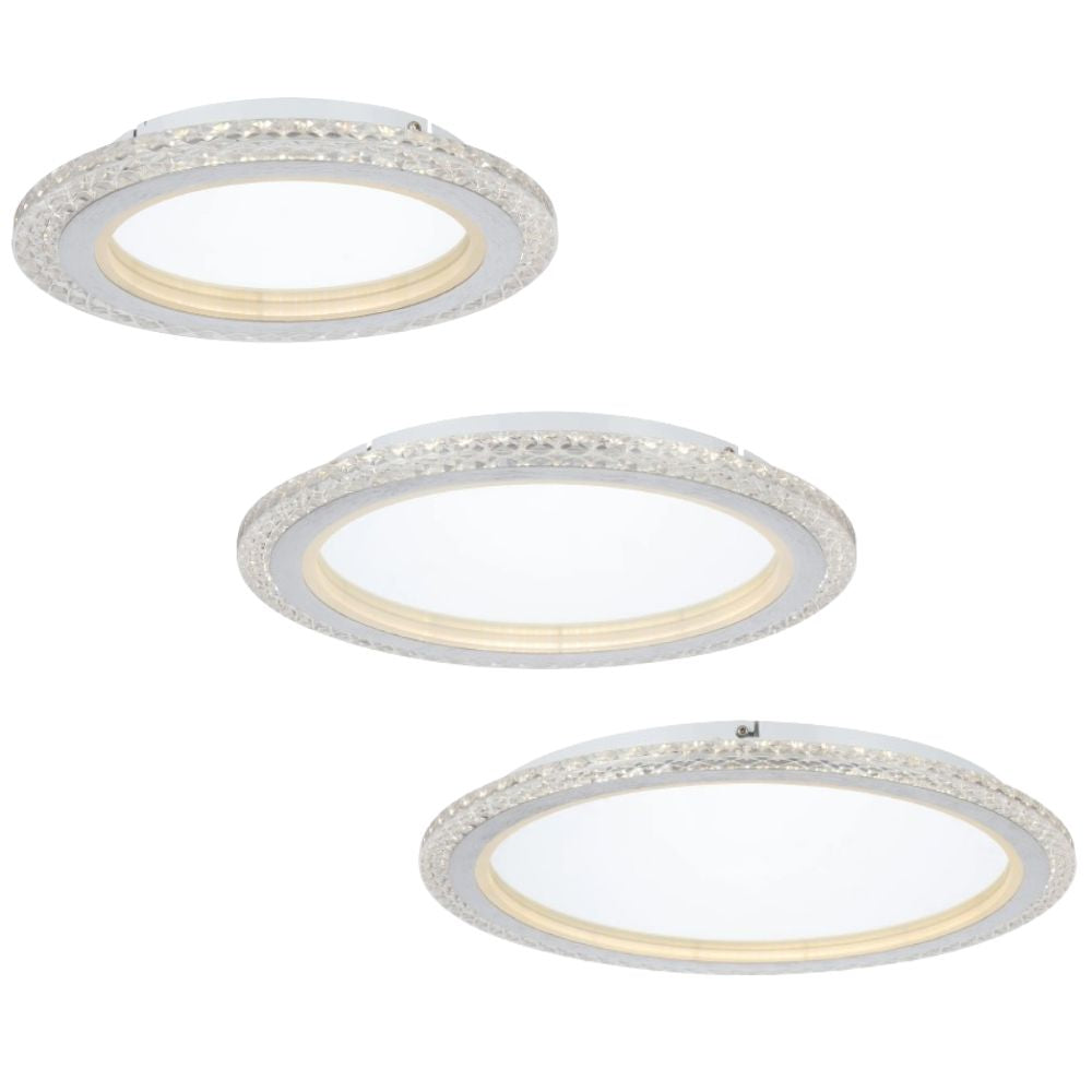 Telbix ELIE - LED Oyster Ceiling Light-TB-ELIE OY30-CH3C-9329501067437 ...