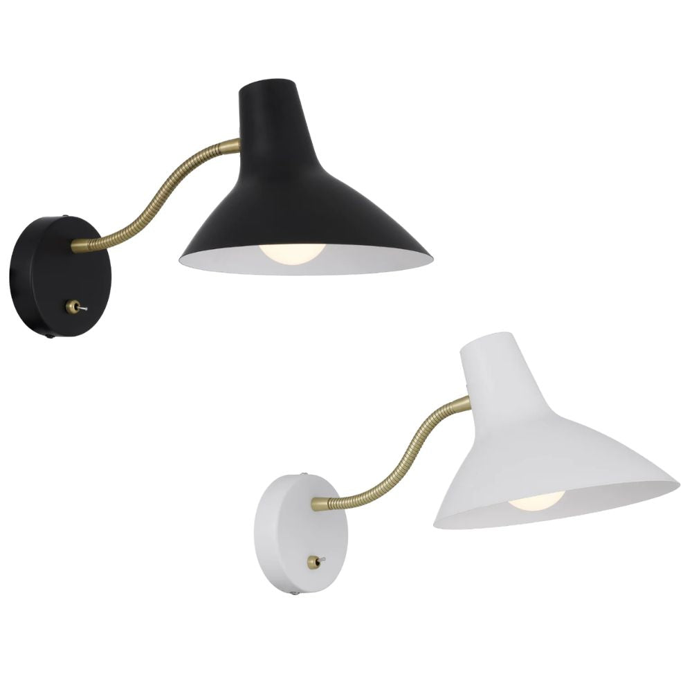 Telbix FARBON - Short Metal Wall Light-TB-FARBON WBS-BK-9329501062487 ...