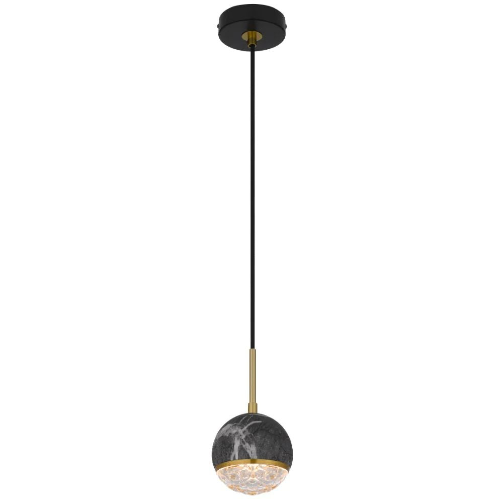 Telbix ONETA - Spherical Wall Light-TB-ONETA WB1-BKCL-9329501063040 ...