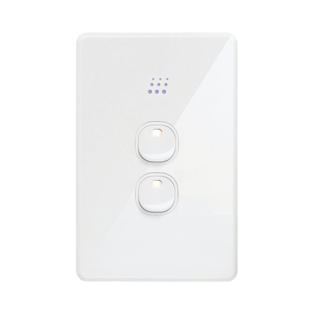 Zimi Powermesh Smart Double Multi Purpose Switch – Voice & App Control ...