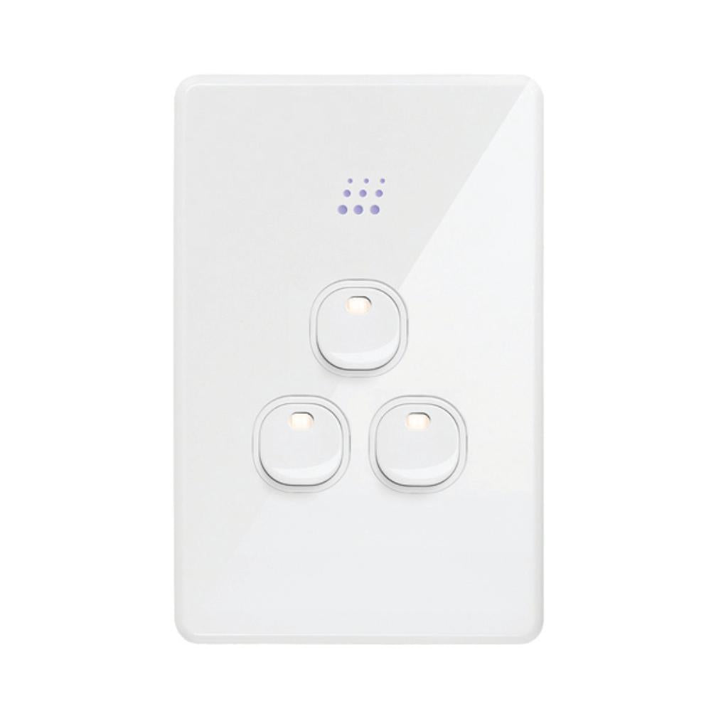 Zimi Powermesh Smart Triple Multi Purpose Switch – Voice & App Control