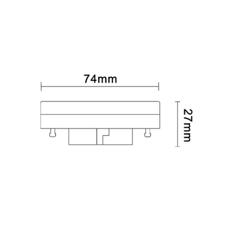 CLA GLOBE-GX53 - 6W LED GX53 Shape Globe – Ozlighting