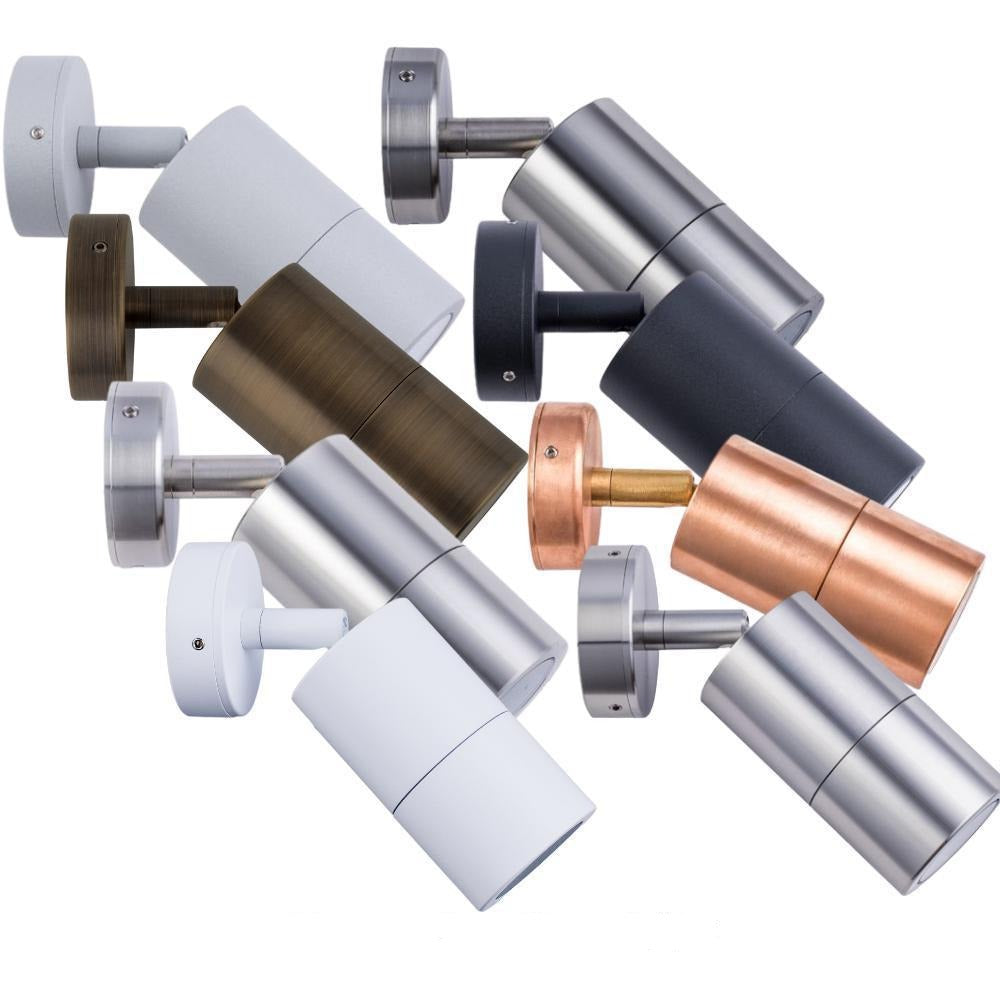 CLA PM1A - MR16 12V DC Exterior Single Adjustable Wall Spot Light IP65 ...