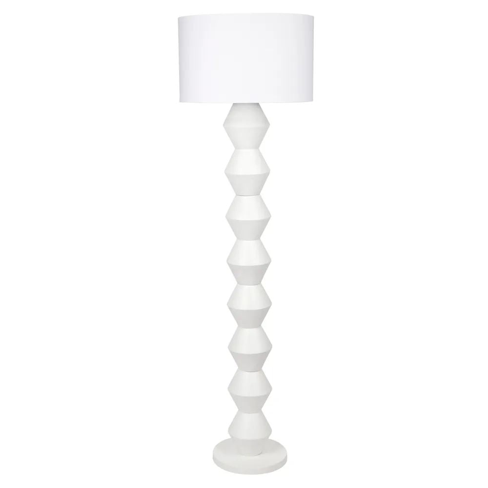 Cafe Lighting ABSTRACT - Minimalist White Floor Lamp – Ozlighting