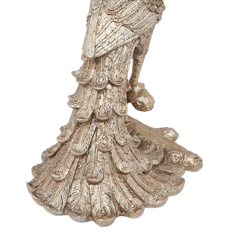Cafe Lighting PEACOCK - Champagne Gold Peacock Resin Table – Ozlighting