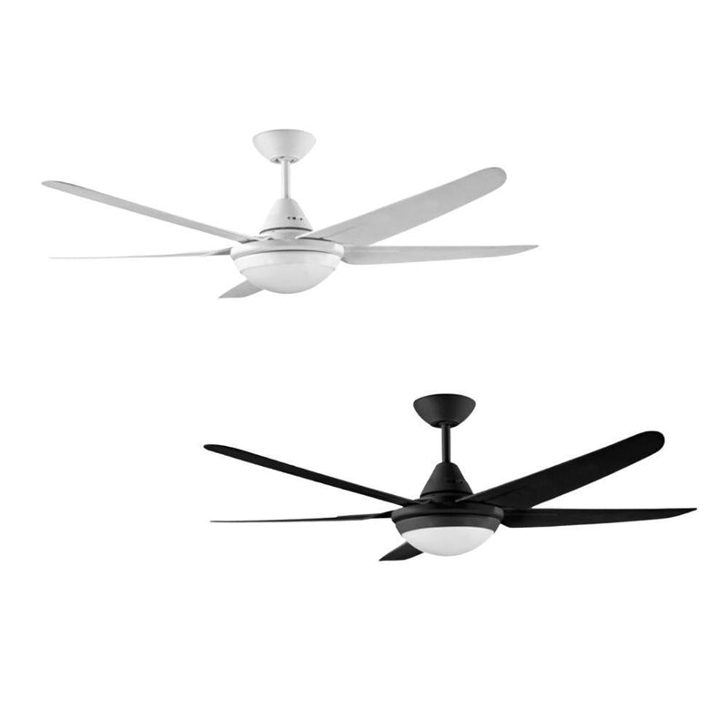 DEKA RANDLE-52-LIGHT - 5 Blade 1320mm 52" AC Ceiling Fan With 18W LED ...