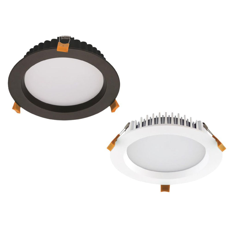 Domus DECO-20-DALI - DALI Dimmable 20W LED Tri-Colour Round Deep Face – Ozlighting