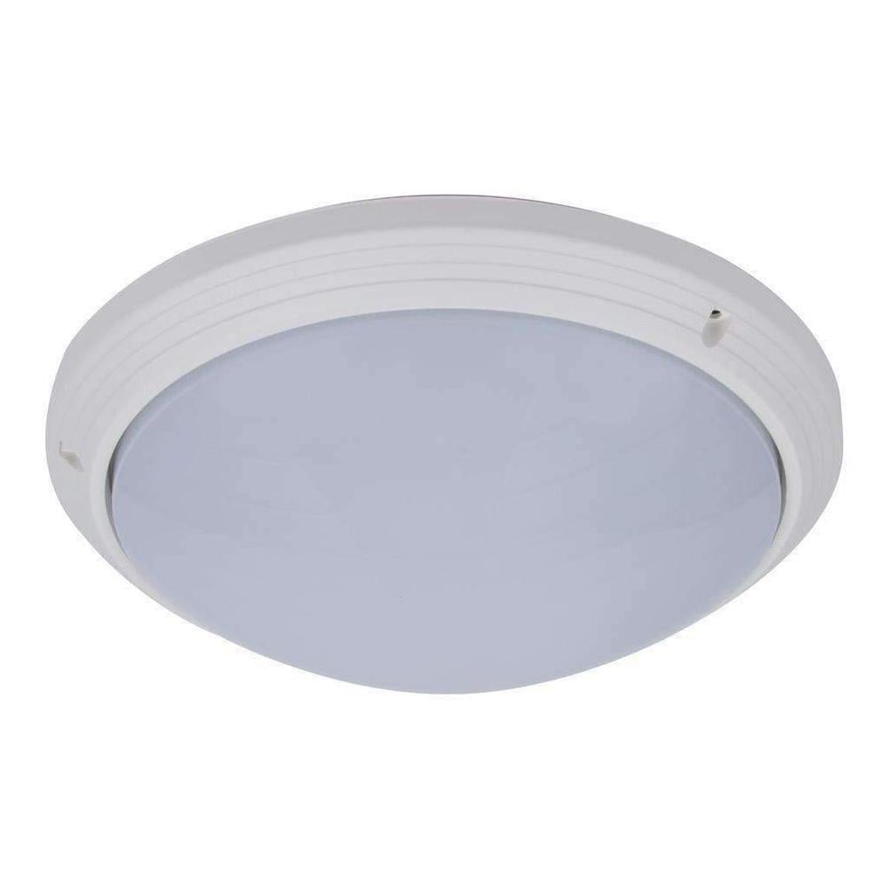 Domus POLYSLIM - Round Polycarbonate Exterior Ceiling – Ozlighting