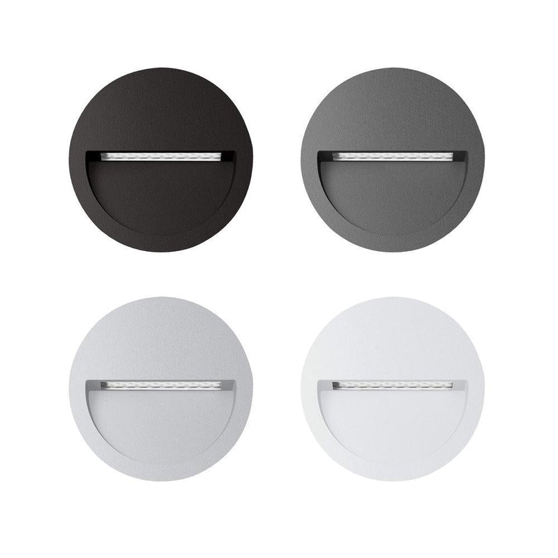 Domus ZAC-4-RND - 4W LED Exterior Round Recessed Step Light – Ozlighting