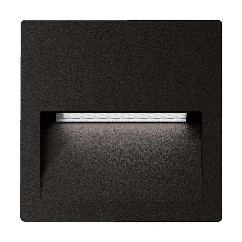 Domus ZAC-4-SQR - 4W LED Exterior Square Recessed Step Light – Ozlighting