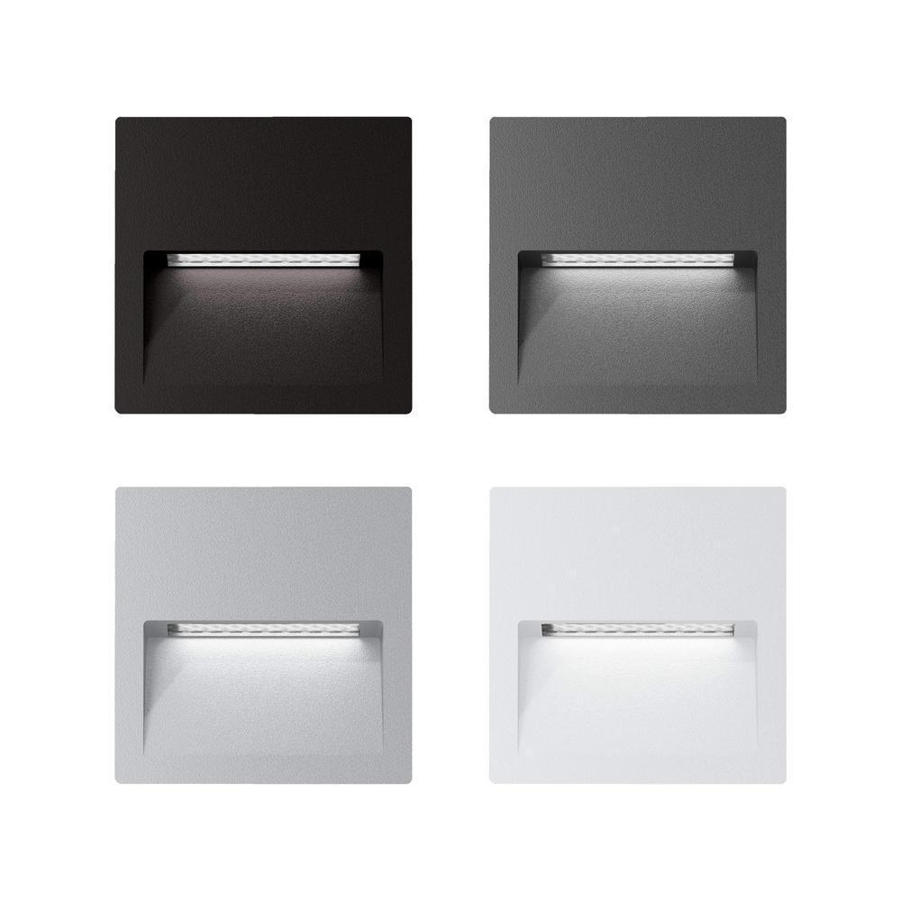 Domus ZAC-4-SQR - LED Exterior Square Recessed Step – Ozlighting