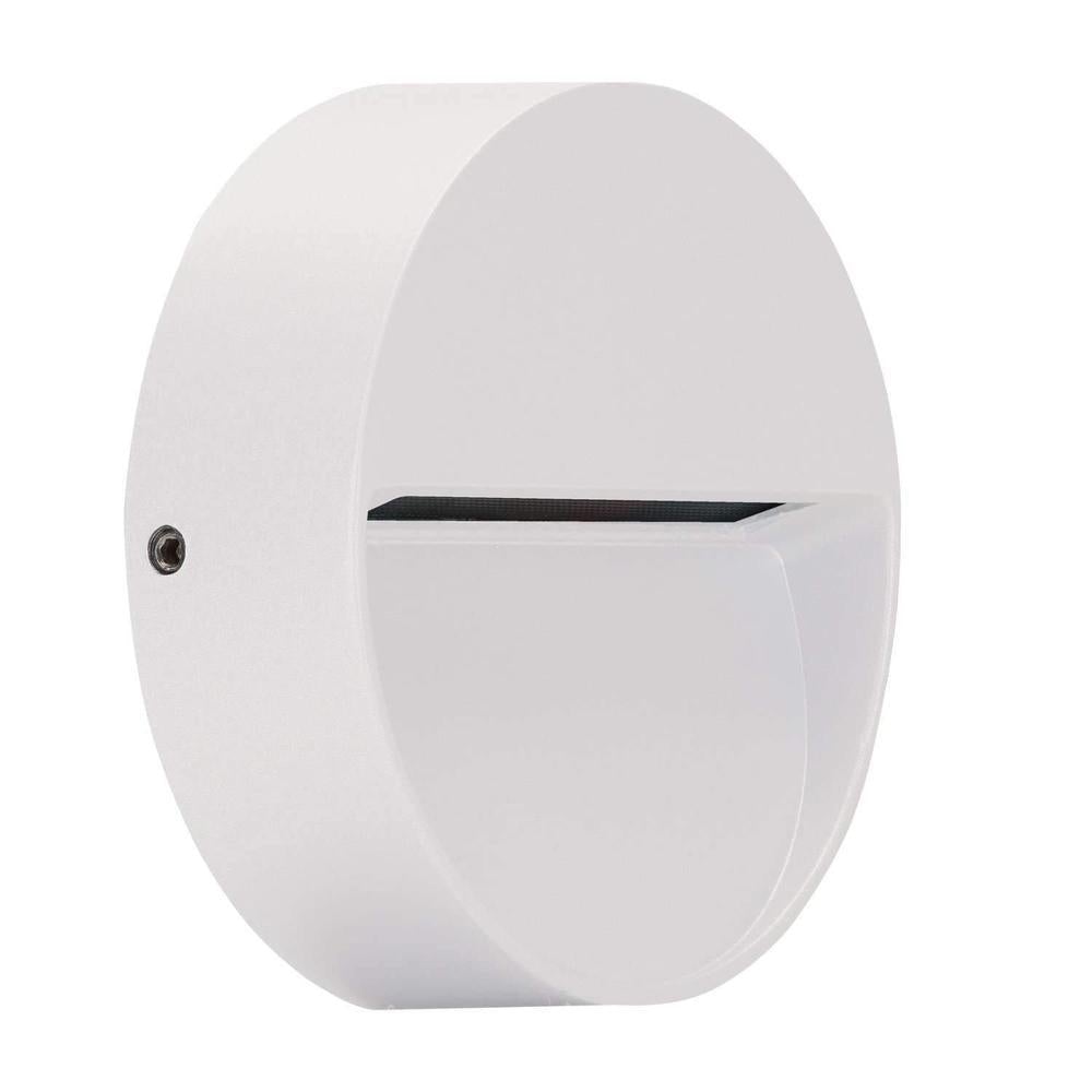 Domus ZEKE-4-RND - 4W LED Exterior Round Surface Mount Step Light ...