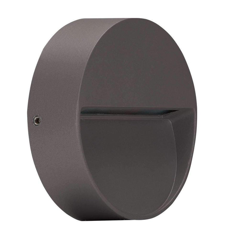 Domus ZEKE-4-RND - 4W LED Exterior Round Surface Mount Step Light ...