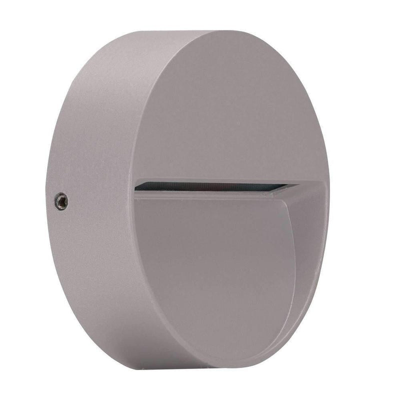 Domus ZEKE-4-RND - 4W LED Exterior Round Surface Mount Step Light ...