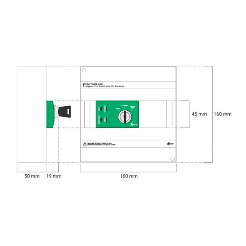 Ektor EMERGENCY-TEST-SWITCH-TIMER - Emergency Test Switch and Timer ...