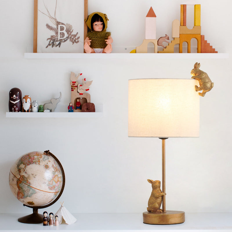 Lexi TWO RABBITS PLAYING - Table Lamp-LX-LL-27-0223-746935756635 ...