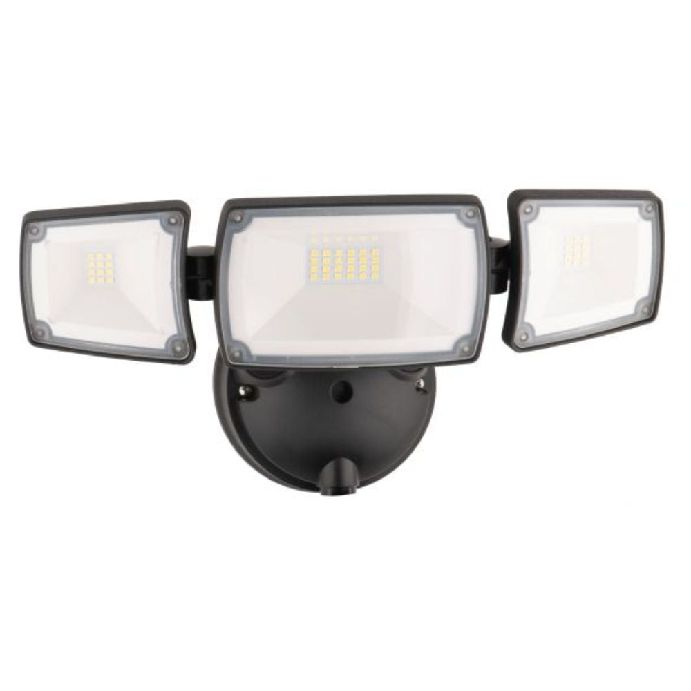 Mercator ONYX - Triple Head LED Security Light – Ozlighting