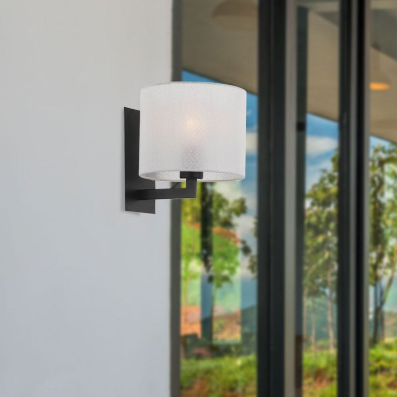 Telbix ELGAR - 25W Wall Light-TB-ELGAR WB-BK-9329501048078 – Ozlighting