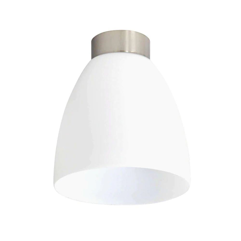 Telbix ERIN - DIY Batten Fix Holder Cover Opal Glass – Ozlighting