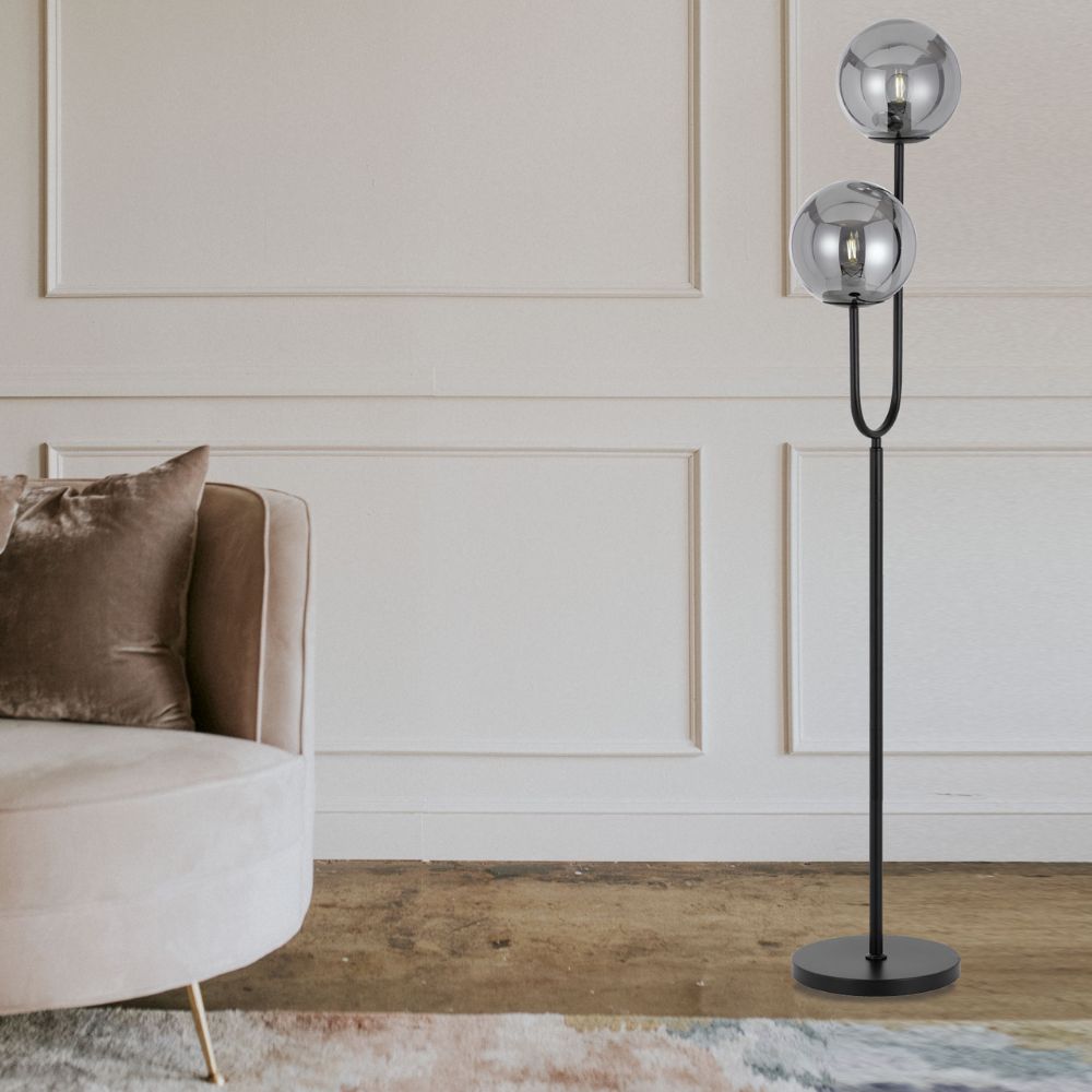 Telbix ETERNA - 25W Floor Lamp-TB-ETERNA FL2-BKSM-9329501058688 ...