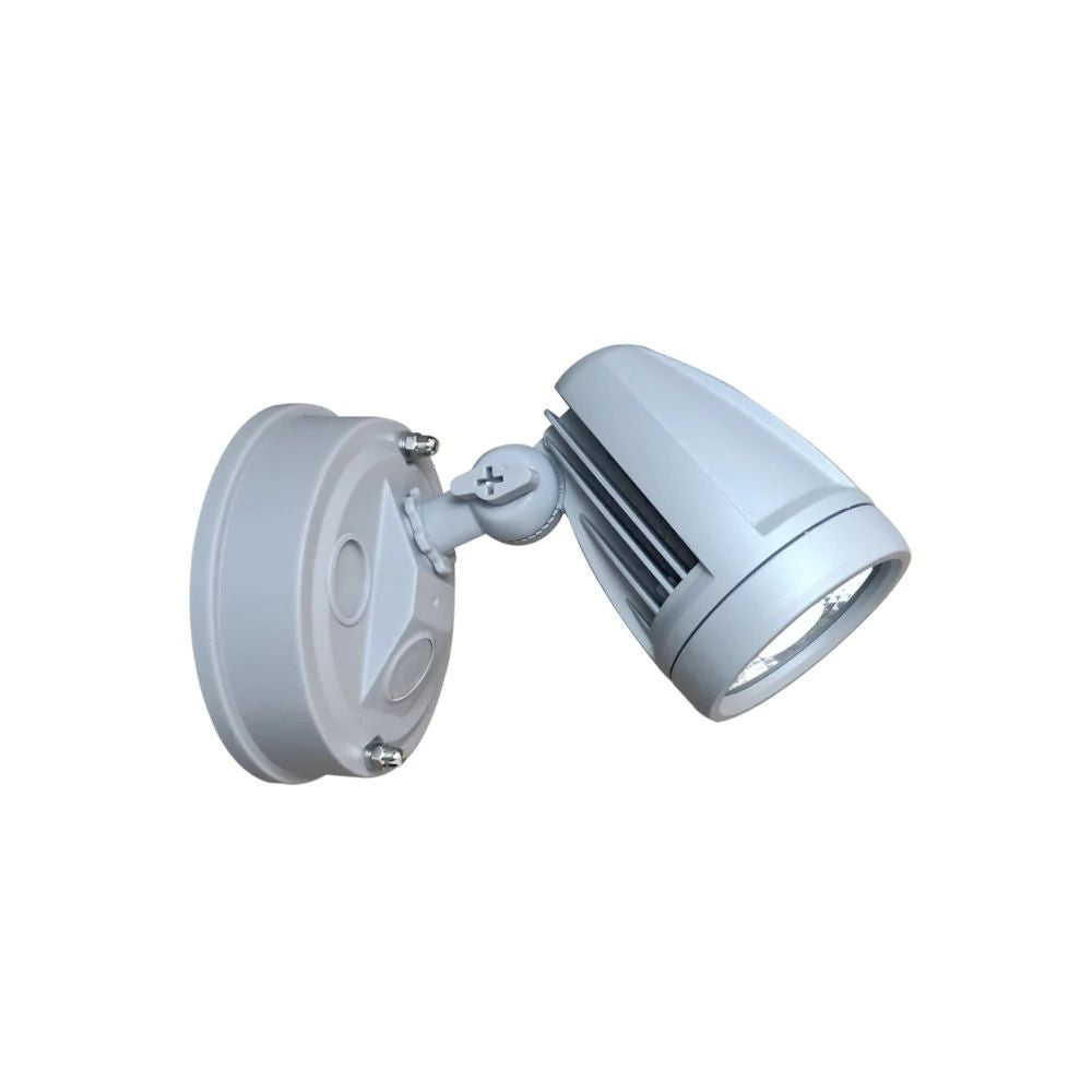Telbix ILLUME - 20W LED Twin Head Exterior Spotlight With Sensor IP44 – Ozlighting