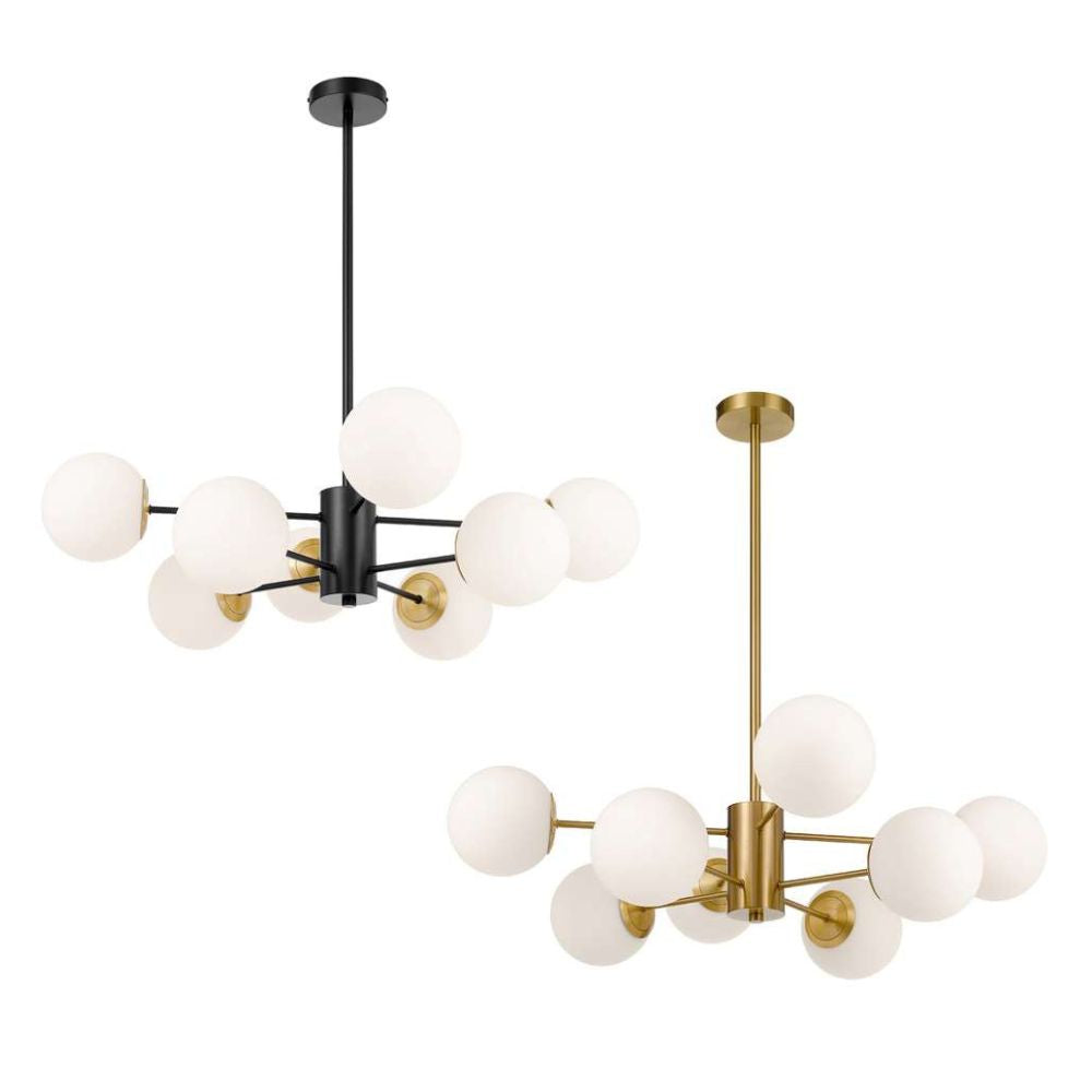 Telbix MARSTEN - 8 Light Pendant – Ozlighting