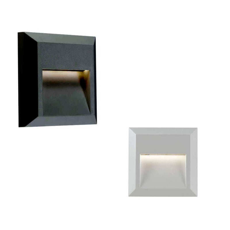 Telbix PRIMA - Square Exterior Wall Step Light IP65 - 4000K-TB-PRIMA ...