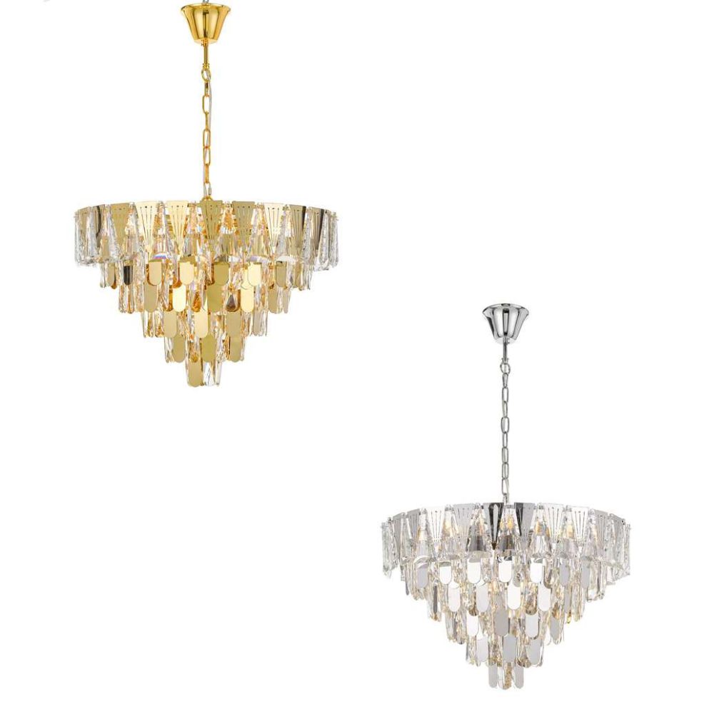 Telbix VALERIE - 60CM 10 Light Pendant – Ozlighting