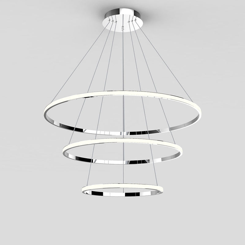 Vencha CROWN - 3/8 Ring Pendant Light IP20-VE-5510123-BK-3K- – Ozlighting