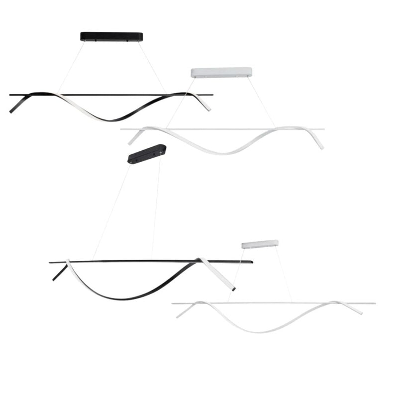 Vencha SWIRL - LED Pendant Light IP20-VE-5510093W- – Ozlighting